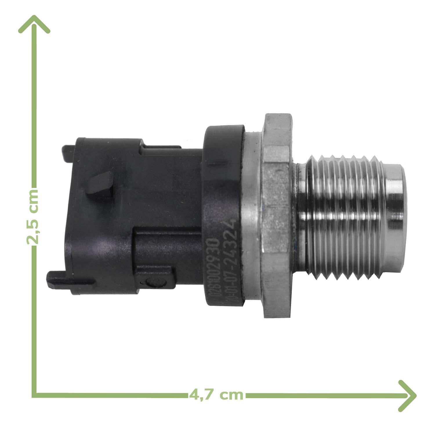 Sensor Pressão Injeção Combustível New Holland 504333094 CNH - Agrotrator