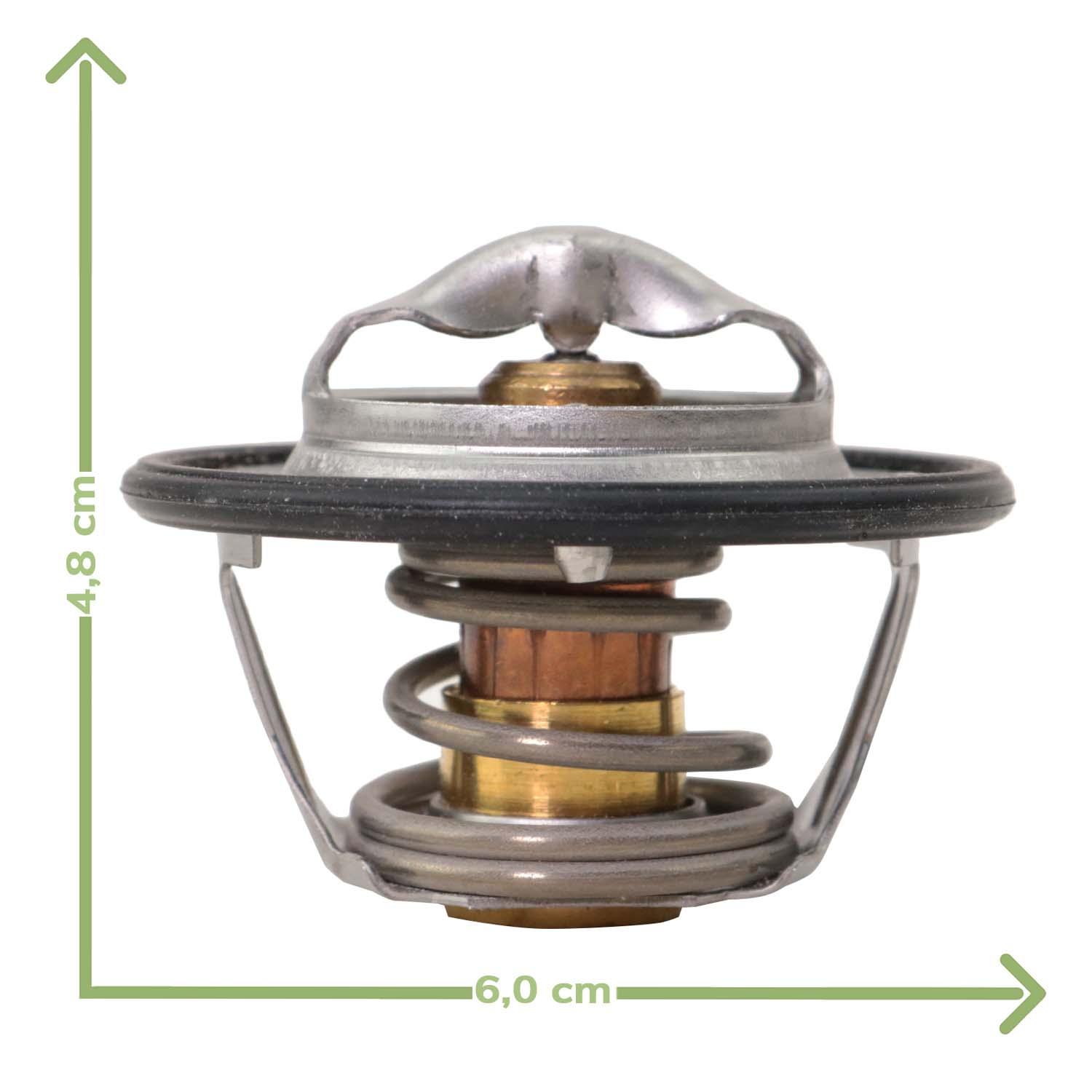 Válvula Termostática Trator New Holland 504380075 CNH - Agrotrator