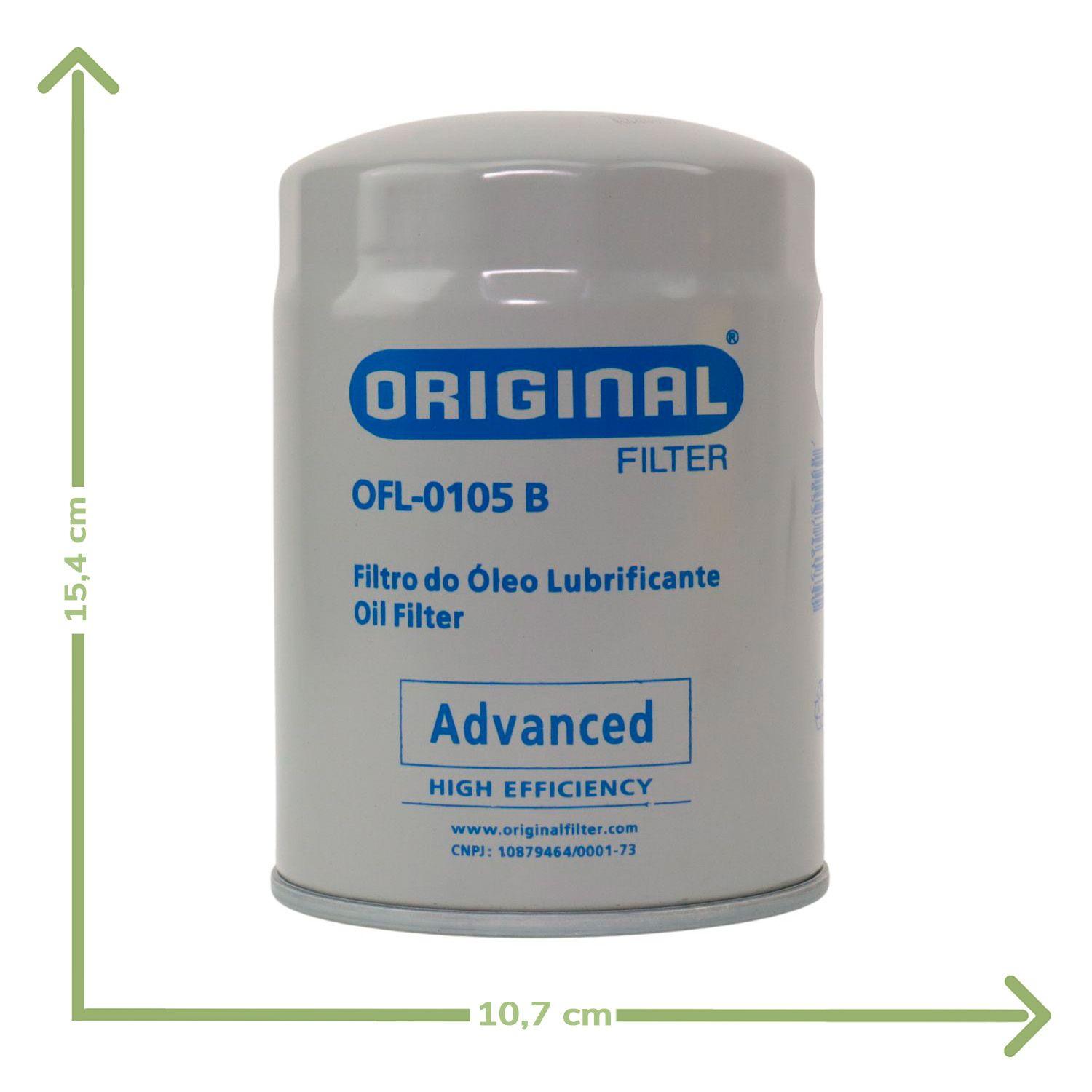 Filtro Óleo Trator New Holland 1930213 Inal Filter - Agrotrator