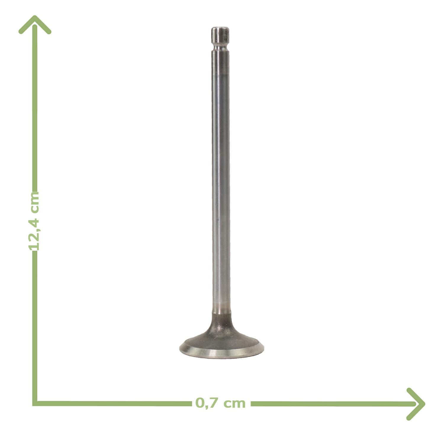 Válvula Escape Aço Trator New Holland 4895051 CNH - Agrotrator