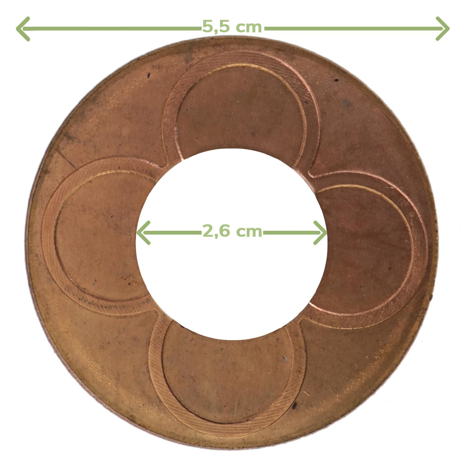 Arruela Bronze Encosto Trator New Holland 4991658 CNH - Agrotrator