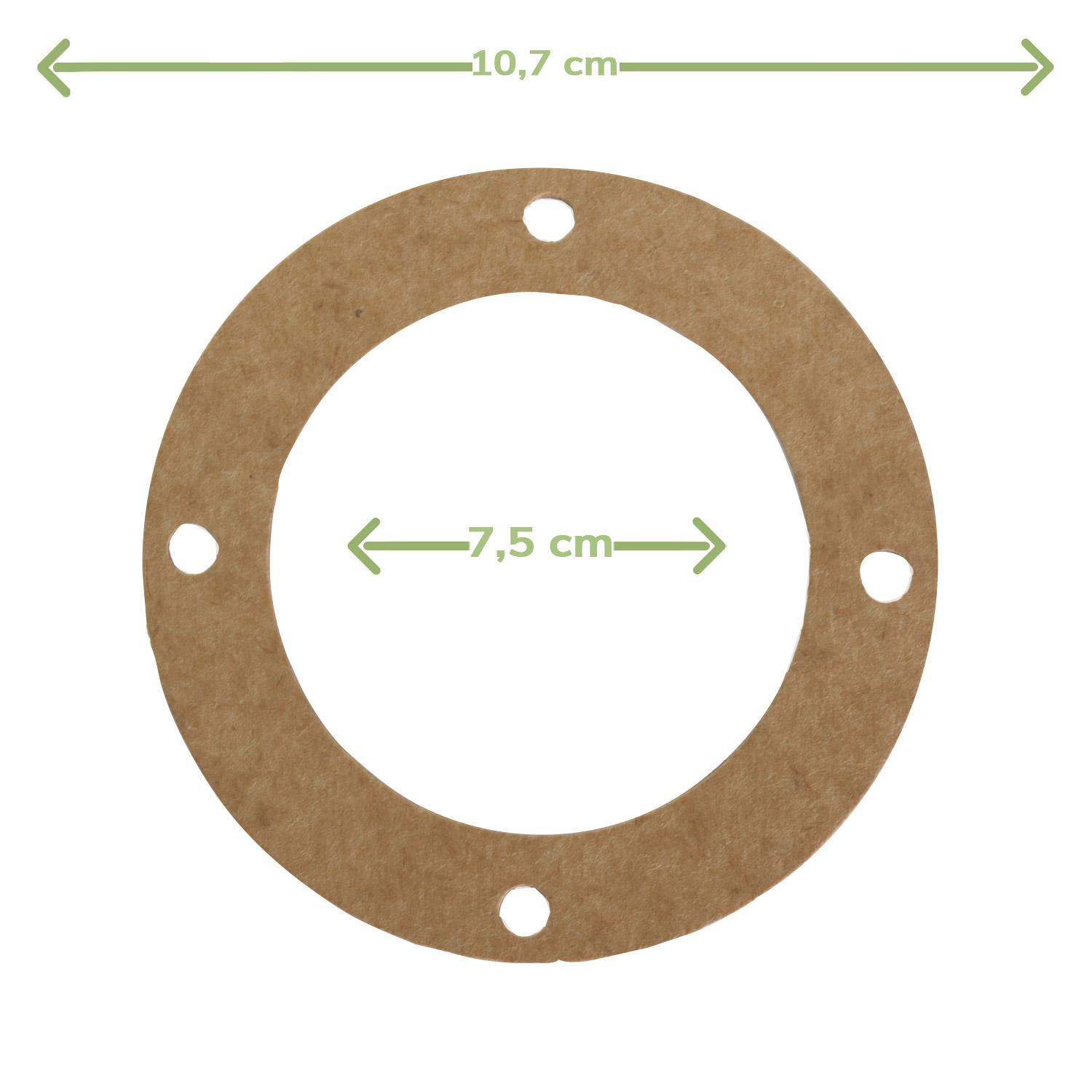 Junta Roda Traseira Forrageira New Holland 743583 CNH - Agrotrator