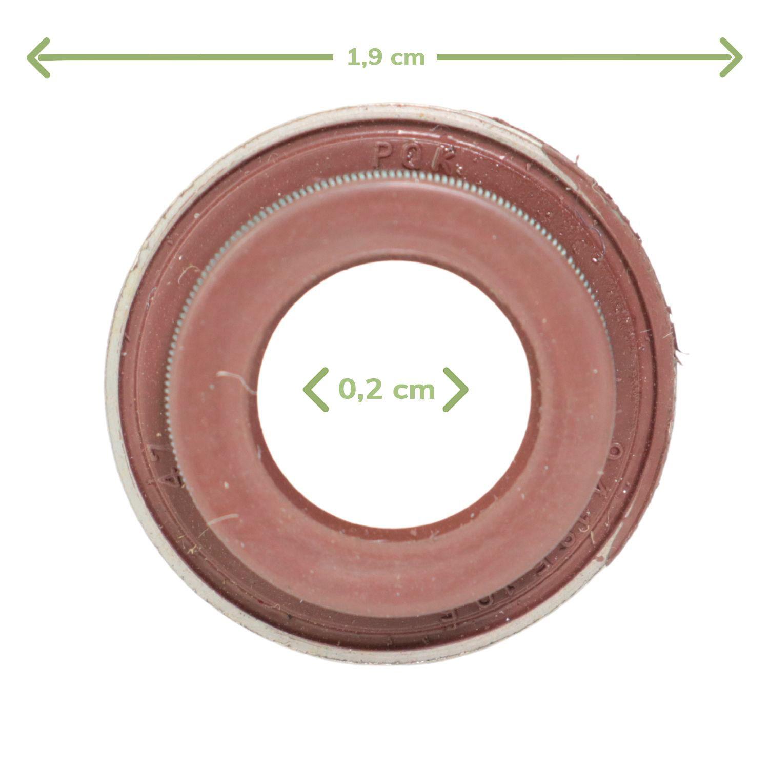 Retentor Borracha Trator New Holland 84349929 CNH - Agrotrator