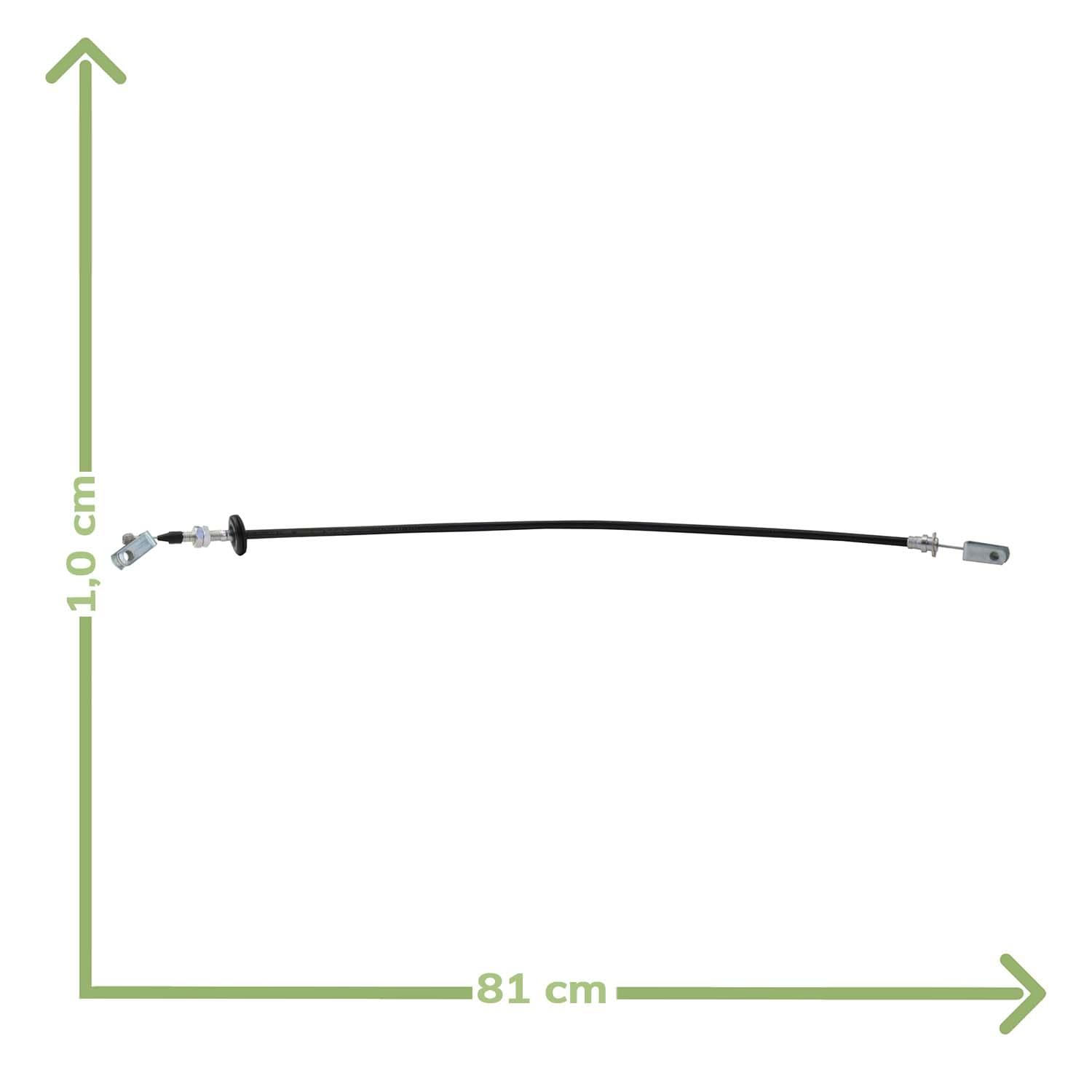 Cabo do Freio de Mão Trator Valtra 86640400 Controlflex - Agrotrator