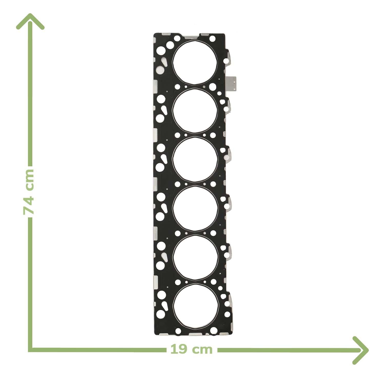Junta do Cabeçote Corti Trator New Holland 2830922 CNH - Agrotrator