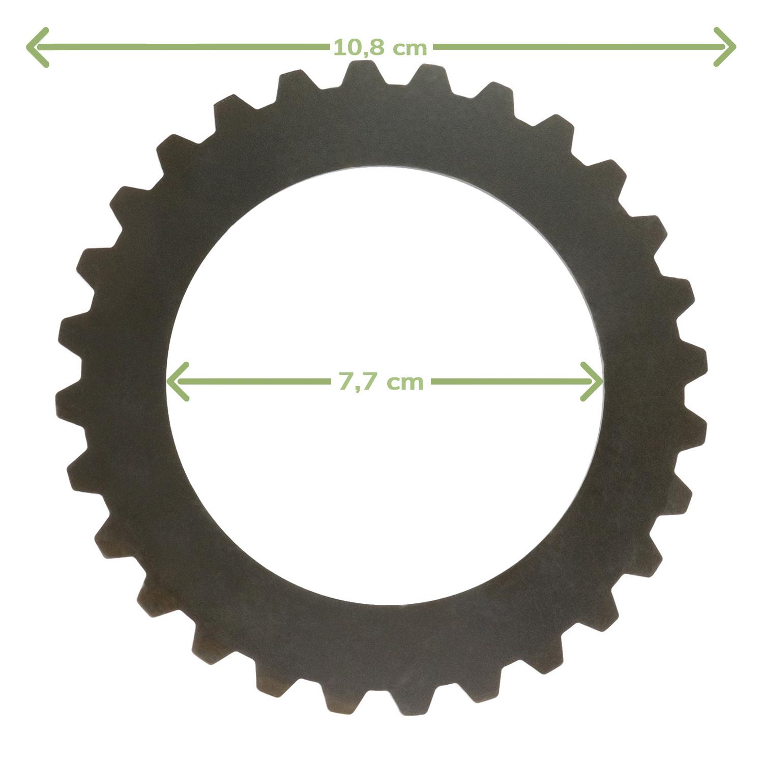 Disco Externo Câmbio Trator Valtra 30030100 Mallas Car - Agrotrator
