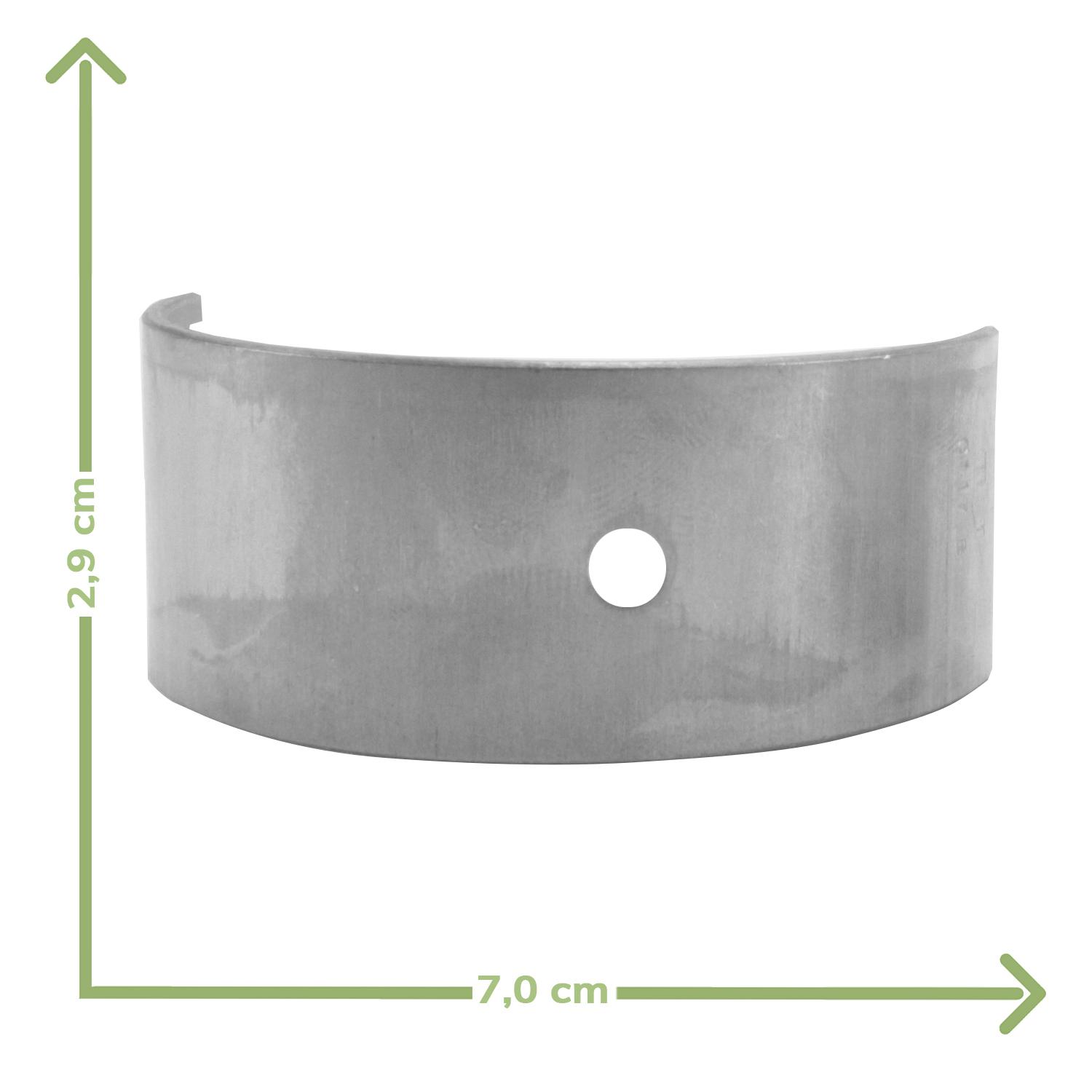 Jogo Bronzina Biela Trator Case e Trator NH 1930182 KS - Agrotrator