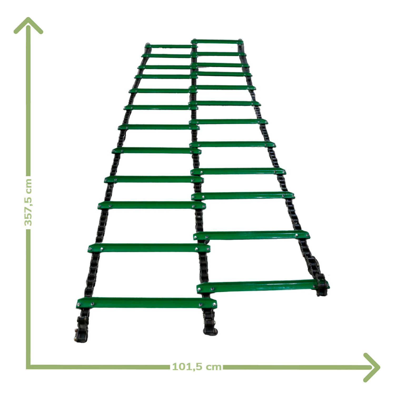 Esteira 24 Travessas para Colheitadeira John Deere AH231006 - Agrotrator